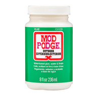 Mod Podge Satin Hard Coat Waterbase Sealer, Glue and Finish for Fabric ...
