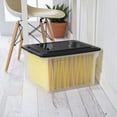 Sterilite File Box, Clear Plastic Bin with Black Lid, Letter or Legal ...
