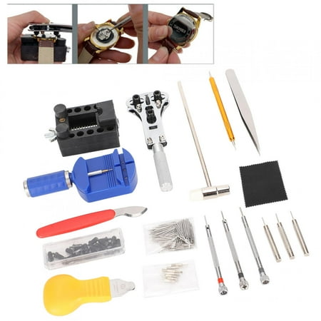 ANGGREK Watch Tool Kit,Watch Repair Kit Professional Watch Battery ...