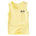 Boys Tshirts Size 4-5Y Children Solid Color Crew Neck Sleeveless Muscle ...