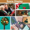 28 Sheets Christmas Green Shimmer Cardstock 8.5 x 11 Craft Paper, 92lb ...