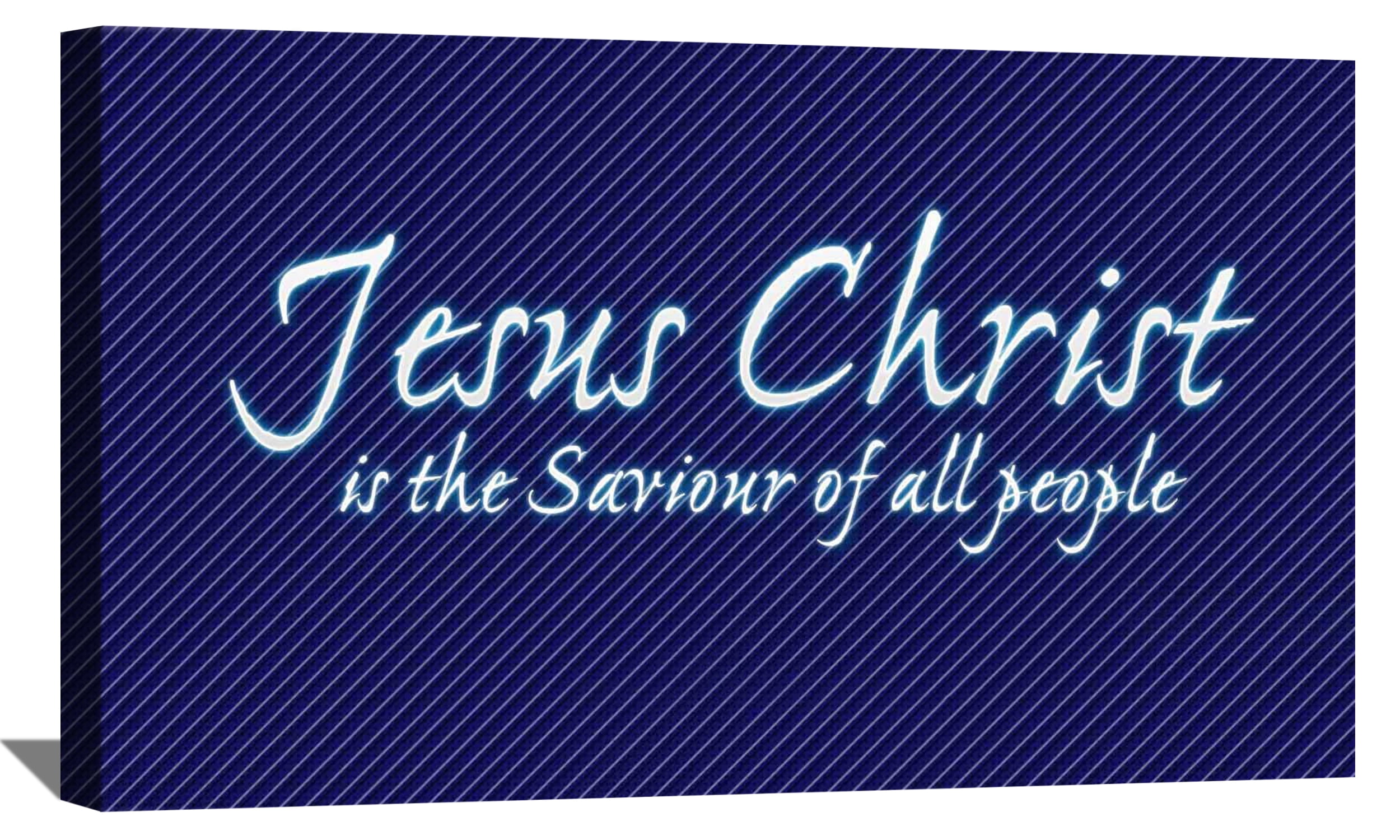 Jesus Is The Saviour Inspirational Christian Artwok Bible Verse Quotes ...