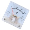 Voltmeter forAlternating Current Square/Round Analog Needle Panel Meter ...