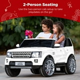 Best Choice 12V Land Rover Toy Car, 2-Seater, 3.7 MPH, w/Parental ...