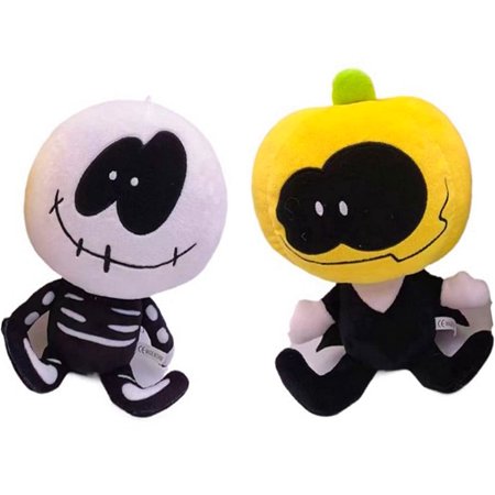 Friday Night Funkin Plush Spooky Month Skid and Pump Toy Soft Stuffed ...