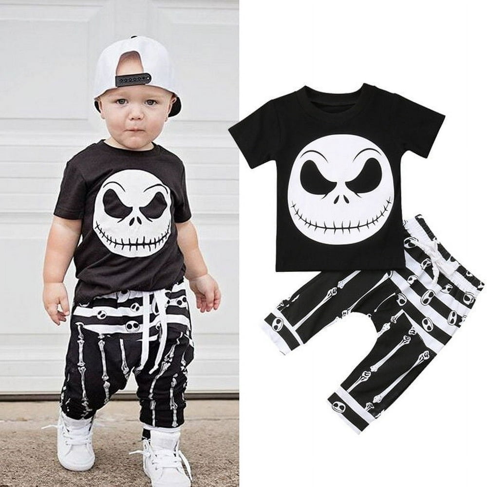 Click here for Generic Toddler Kids Baby Boy Halloween T-Shirt To... prices