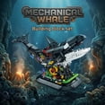 Honchoes Mechanical Orca Building Set Compatible with Lego Animal Fish ...
