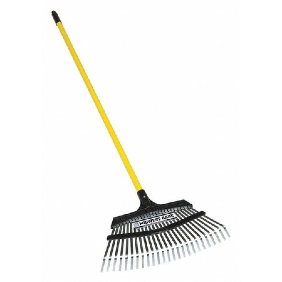 SEYMOUR MIDWEST RAKE 43336 ProFlex Rake,18" Head,48" Handle - Walmart.com