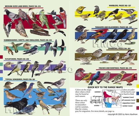 Pre-Owned Kaufman Field Guide to Birds of North America (Hardcover ...