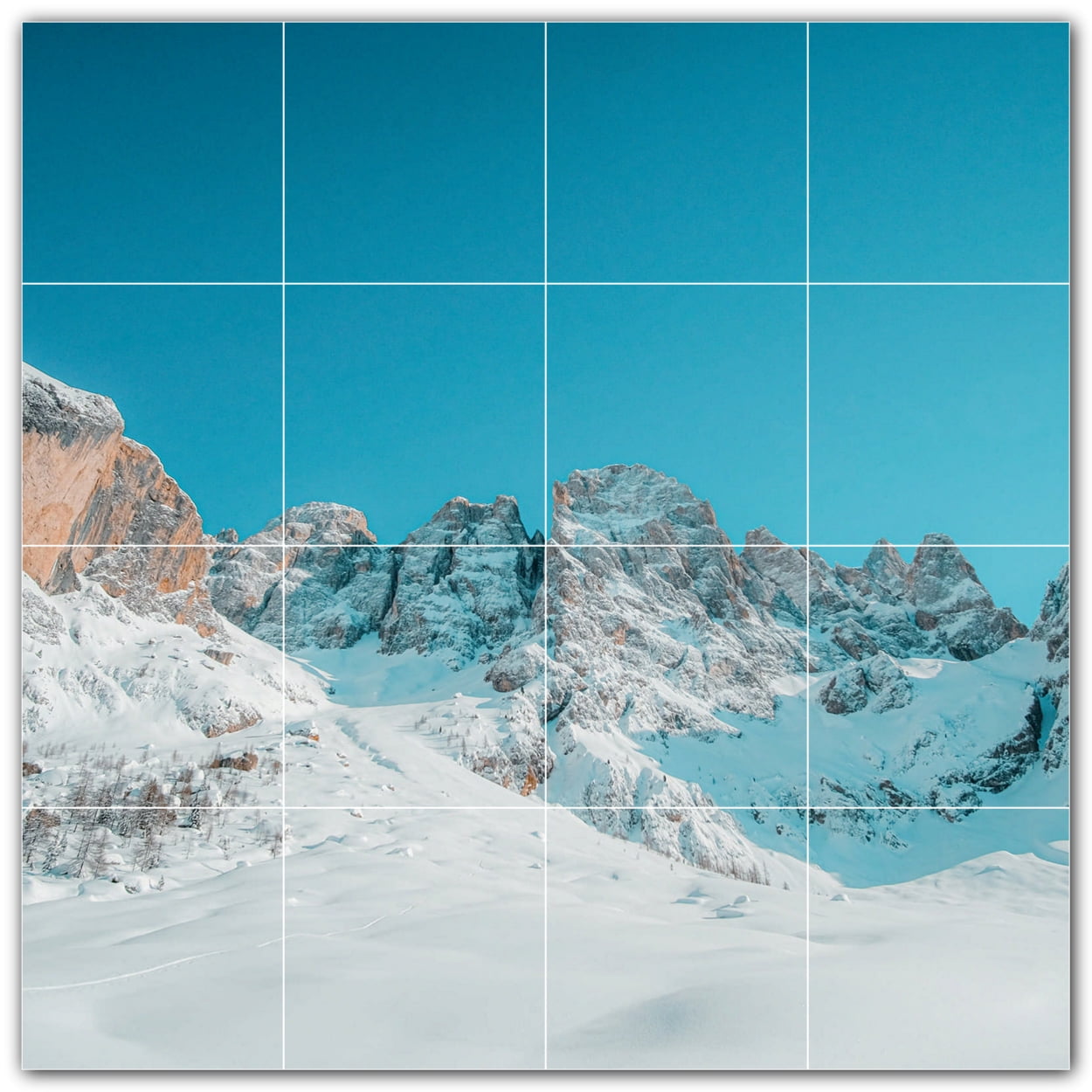 Picture-Tiles.com: Mountains Ceramic Tile Wall Mural WAL500858-44XL. 48 ...