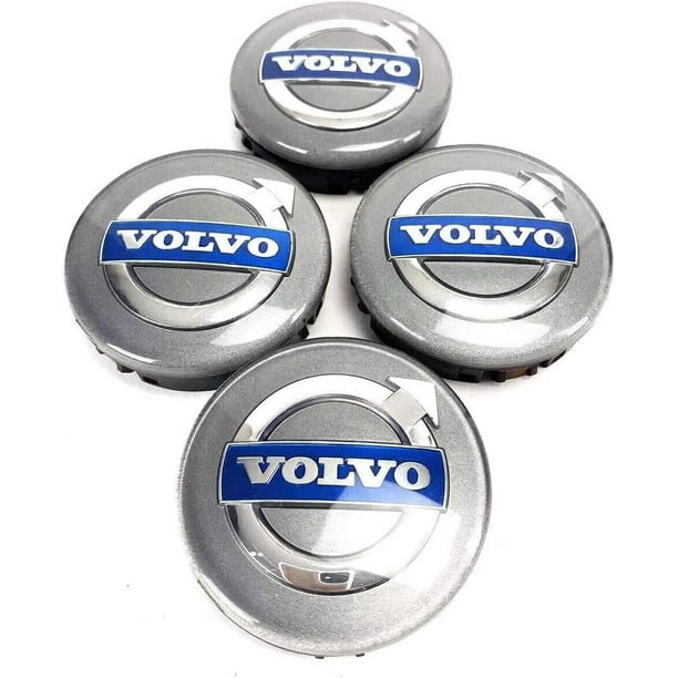 SHENMO 4Pcs 63mm Alloy Car Wheel Center Cap for Volvo S40 S80L S60 XC60 ...