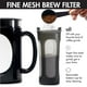 Primula Burke Glass Cold Brew Iced Coffee Maker with Removable Mesh ...