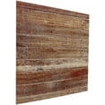 1015 - Faux Wood Plank Panel 2 ft. x 2 ft. PVC Lay-in Ceiling Tile (40 ...