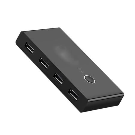 USB Switch Selector 2 Computers Sharing Printer USB 4 USB Devices ...
