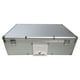 CheckOutStore Silver Aluminum CD/DVD Hanging Sleeves Storage Box (Holds ...