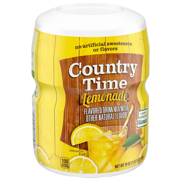 Country Time Limonaden Logo Country Time Pink Lemonade (15oz/539 Gr)