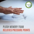 2 Inch RV Gel Memory Foam Mattress Topper (RV King (72x80)), Blue ...