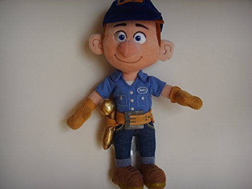 Felix the Handyman Carpenter Disney Plush Toy Figure 12" Collectible ...