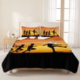 96x106in Quilt Bedding Set, Football Sports Competition Lightweight ...
