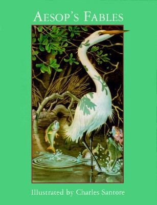 Pre-Owned Aesop's Fables: Illustrated by Charles Santore (Hardcover ...