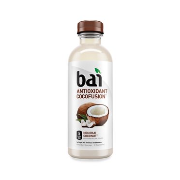 Bai Antioxidant Infused Water Beverage, Puna Coconut Pineapple Flavor ...