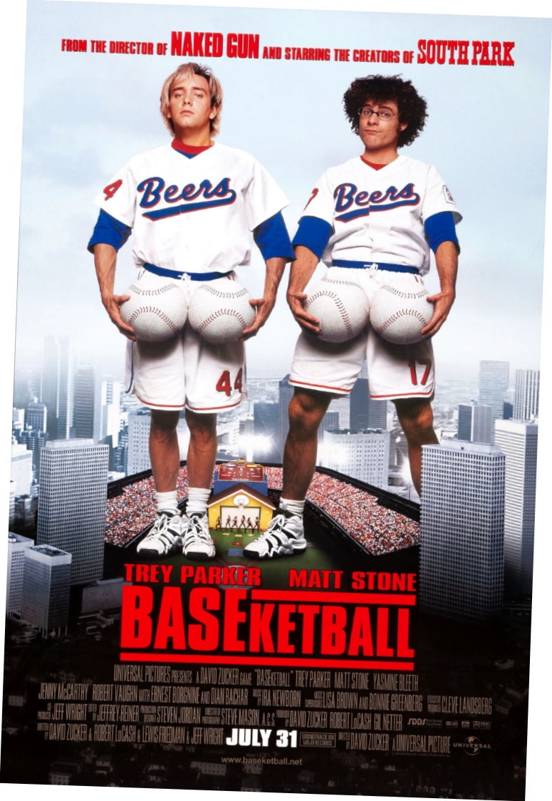 Baseketball Movie Poster Metal Sign 8in x 12in Print on Metal 8x12 ...