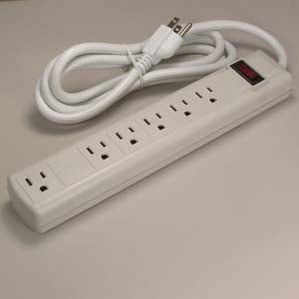 ACCL 6Ft 6-Outlet Perpendicular Power Strip 90j, 3 Pack - Walmart.com