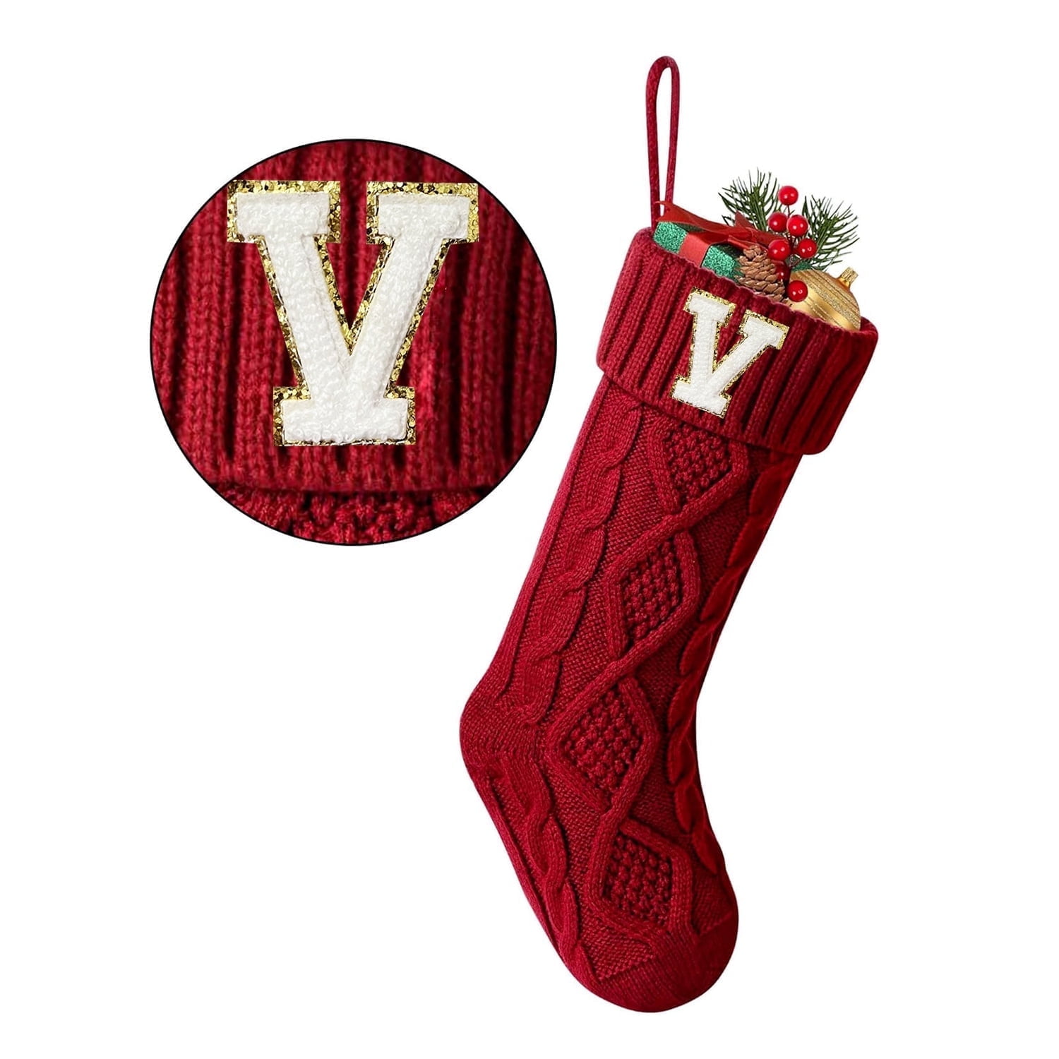 Click here for Generic Christmas Stockings With Initials Letter 1... prices