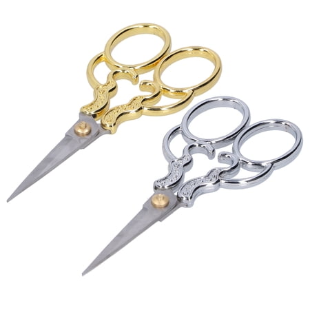 Embroidery Scissors, Ergonomic Handle Retro Tailor Scissors, DIY Beauty ...