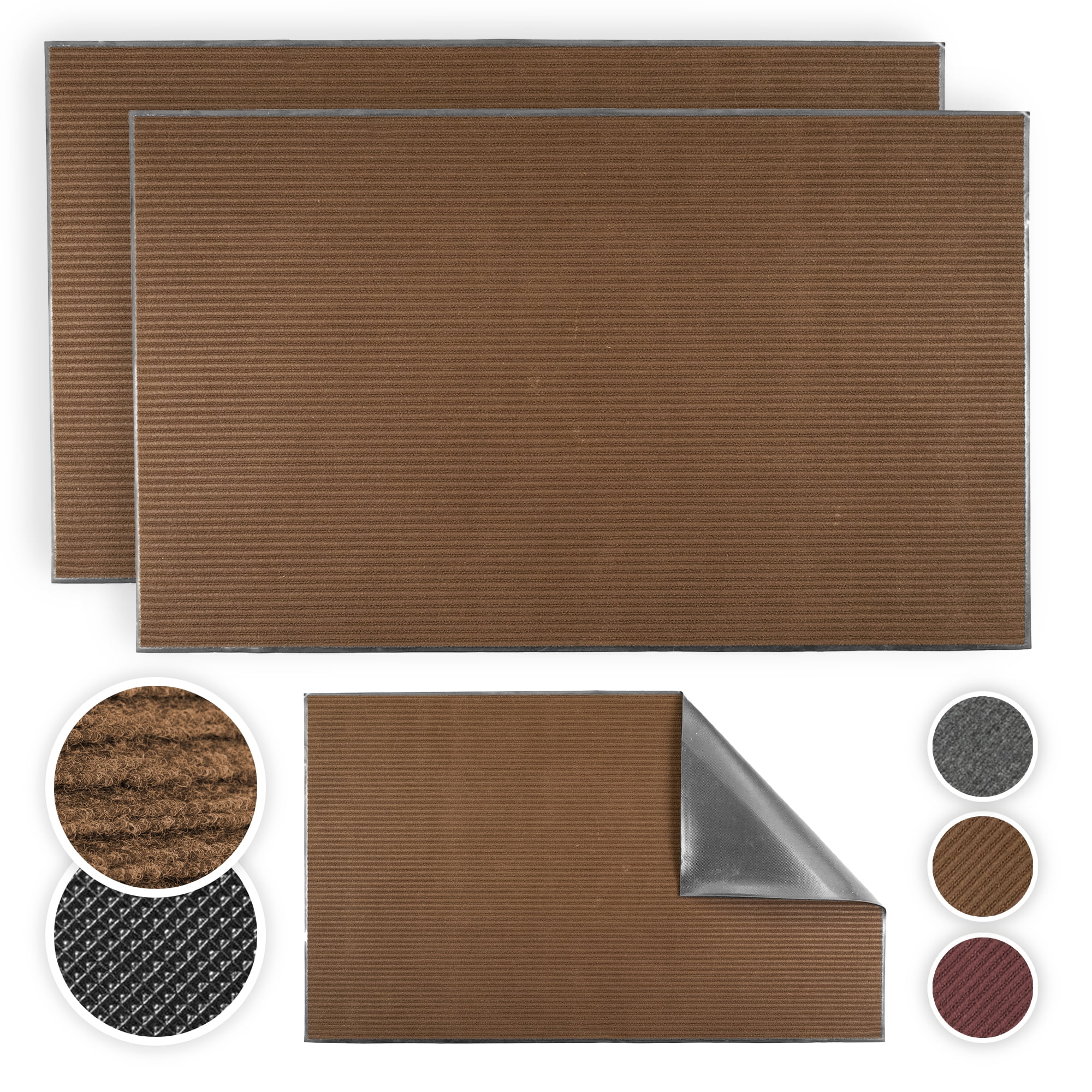 Heavy Duty Doormats - All Season Weatherproof Indoor & Outdoor Door ...