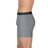 BVD Men's 6 Pack Black/Grey Boxer Brief - Ultra Plush Waistband ...