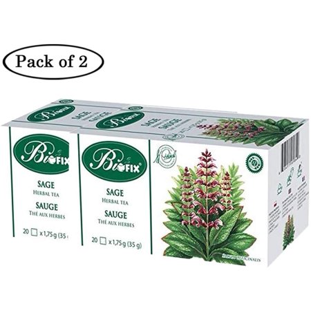 Biofix Sage Leaves Tea 20x1.75g (Pack of 2) - Walmart.ca