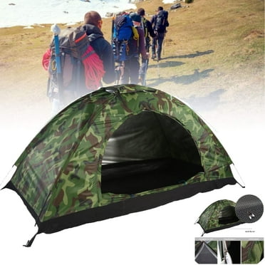 Lightweight Camo Survival Tent, UV Protected, Waterproof, for Camping ...