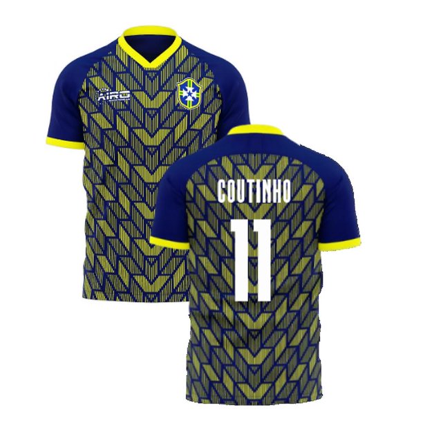 Brazil 2022-2023 Special Edition Concept Football Kit (Airo) (COUTINHO ...