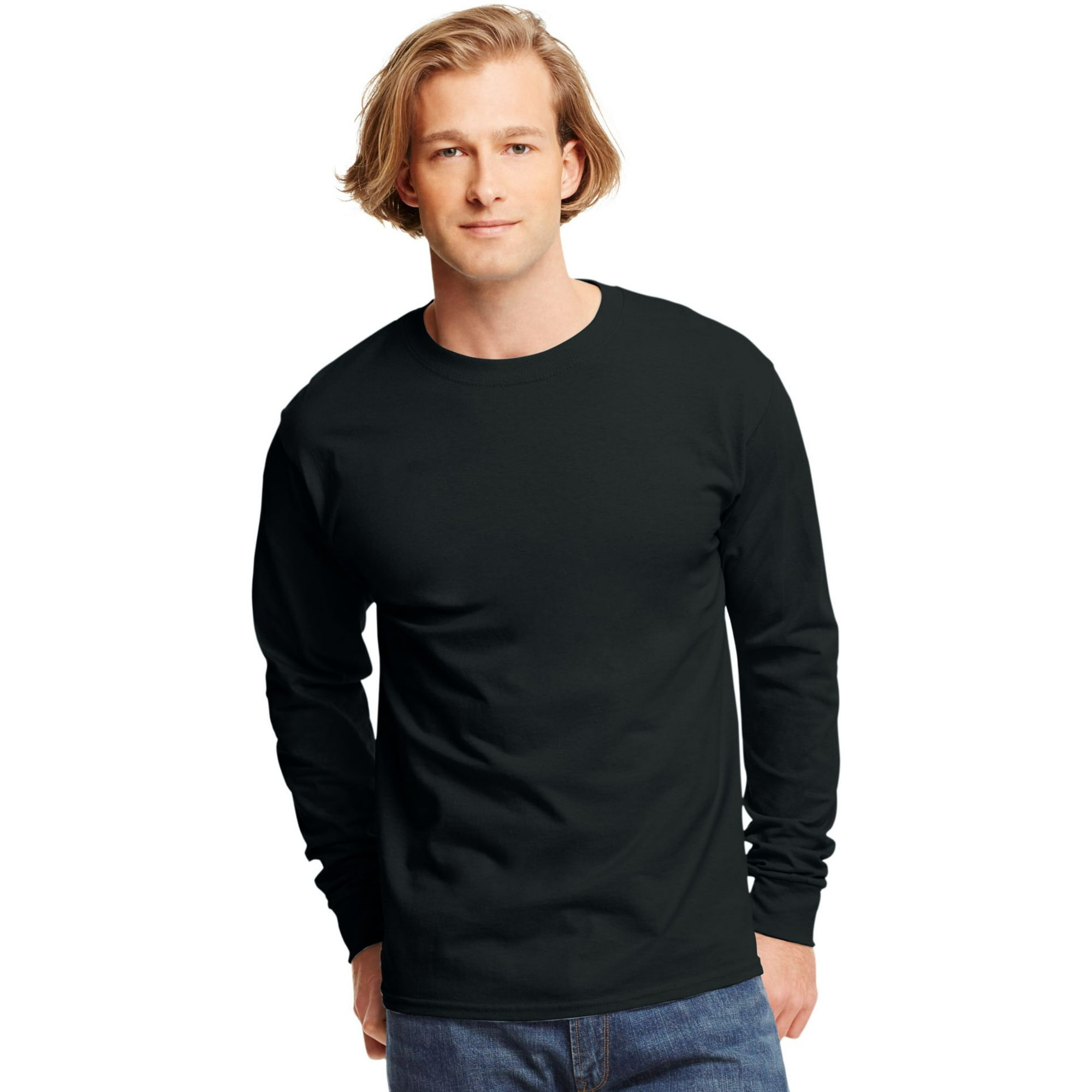Click here for Hanes Tagless Men`s Long-Sleeve T-Shirt - Best-Sel... prices