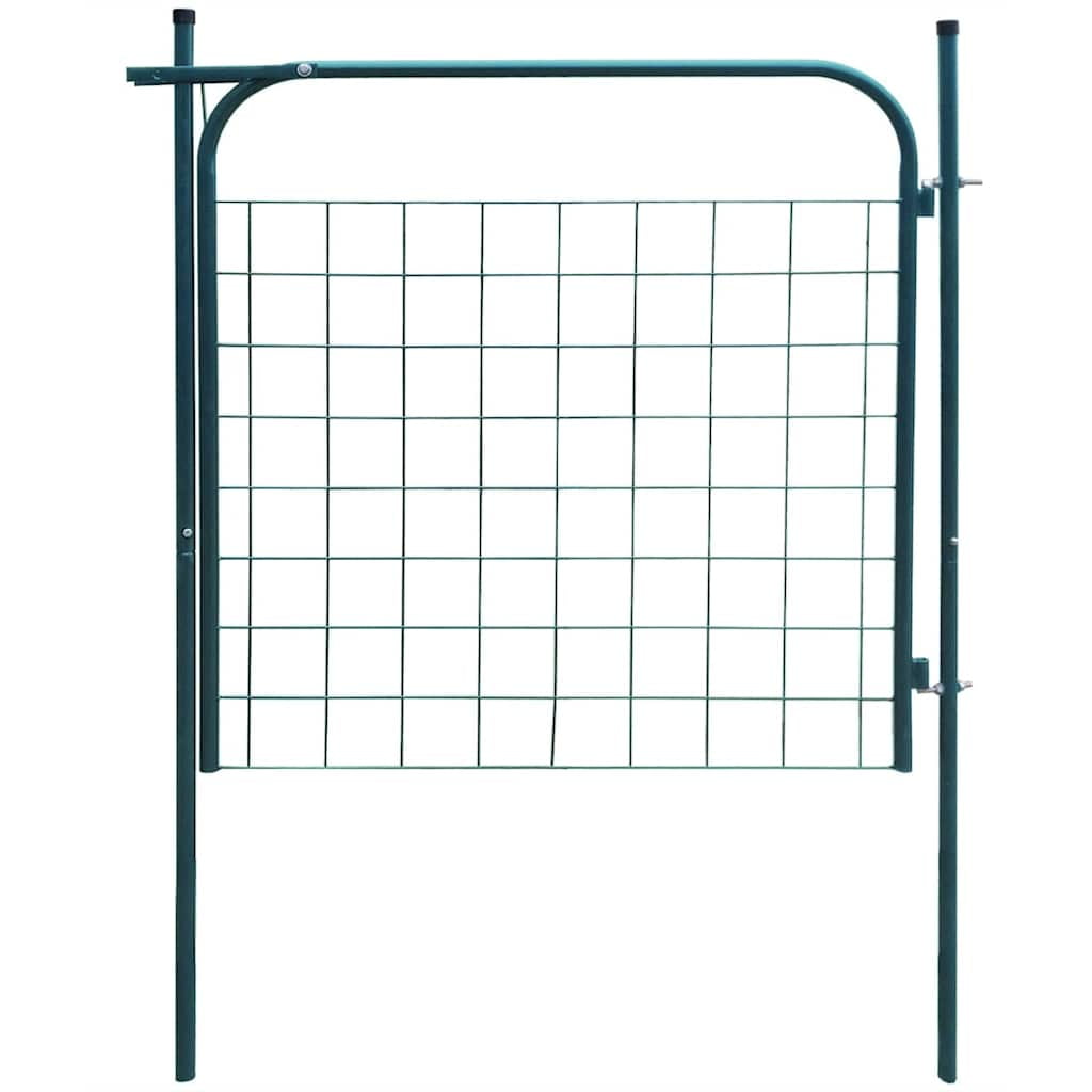 Click here for Vidaxl Garden Fence Gate 100x100 Cm Green 100 X 10... prices