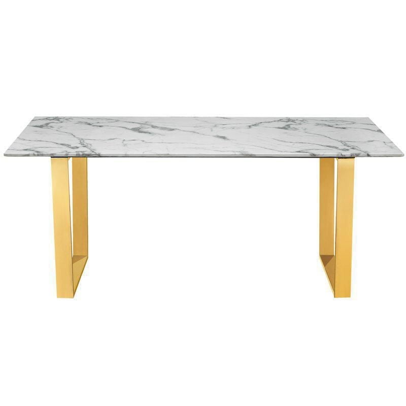 Click here for Take Me Home Furniture Rectangular Marble Dining T... prices