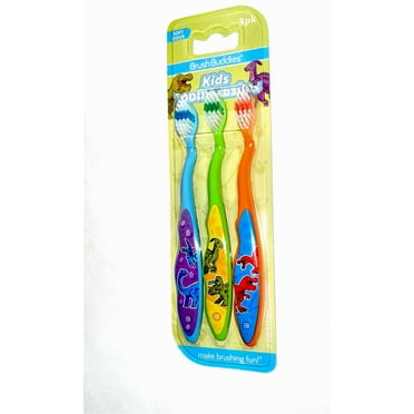Brush Buddies Kids Leapin Louie Frog Poppin Toothbrush, Soft - Walmart.com