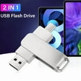 Tersanhong USB Flash Drive 2TB, Dual USB-C and USB-A, 2-in-1 Portable ...