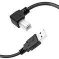 UYWGF-USB Printer Cable 90 Degree USB 2.0 A Male to B Male Printer ...
