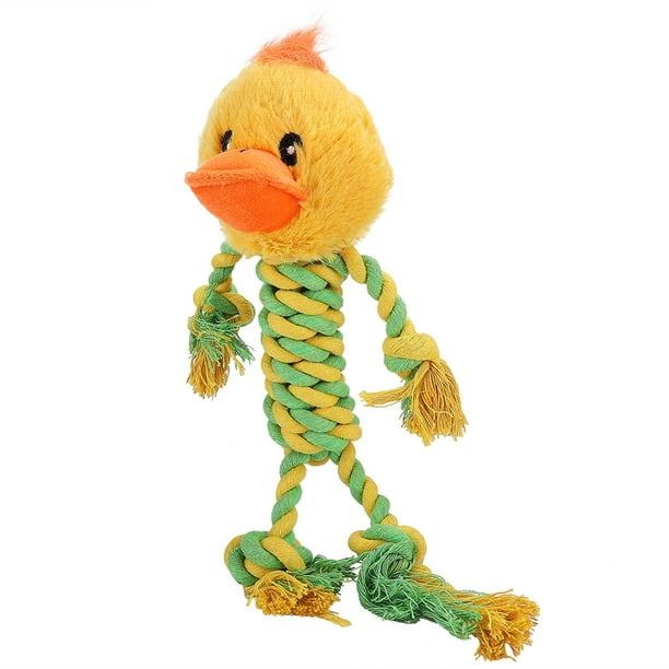 Pet Dog Cartoon Animal Toy Plush Cotton Rope Teeth Cleaning Anti Bite ...