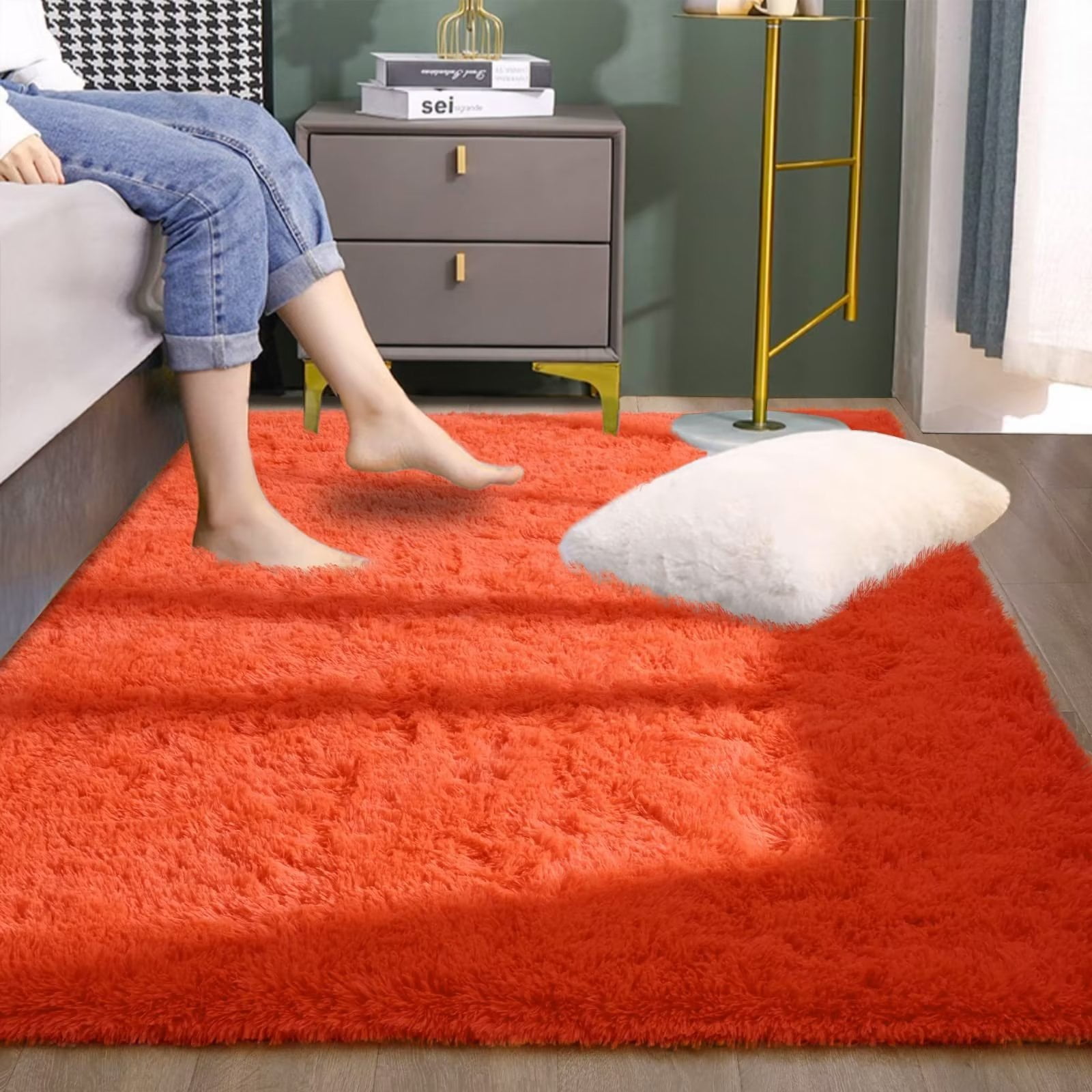 Click here for Unbranded Soft Fluffy Area Rug For Bedroom  5x8 Fe... prices