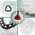 12 PCS Spin Mop Replacement Head,100% Microfiber Mop Refills Head ...
