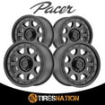 Pacer 166SB Nighthawk 16x8 6x139.7 +00et Satin Black Wheel 2004 ...