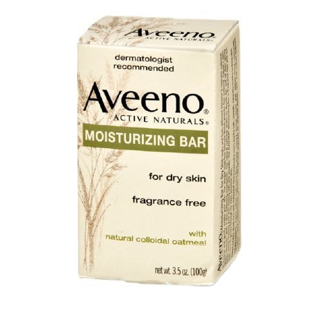 Aveeno Moisturizing Bar for Dry Skin 3.5 Oz (Pack of 4) - Walmart.com ...