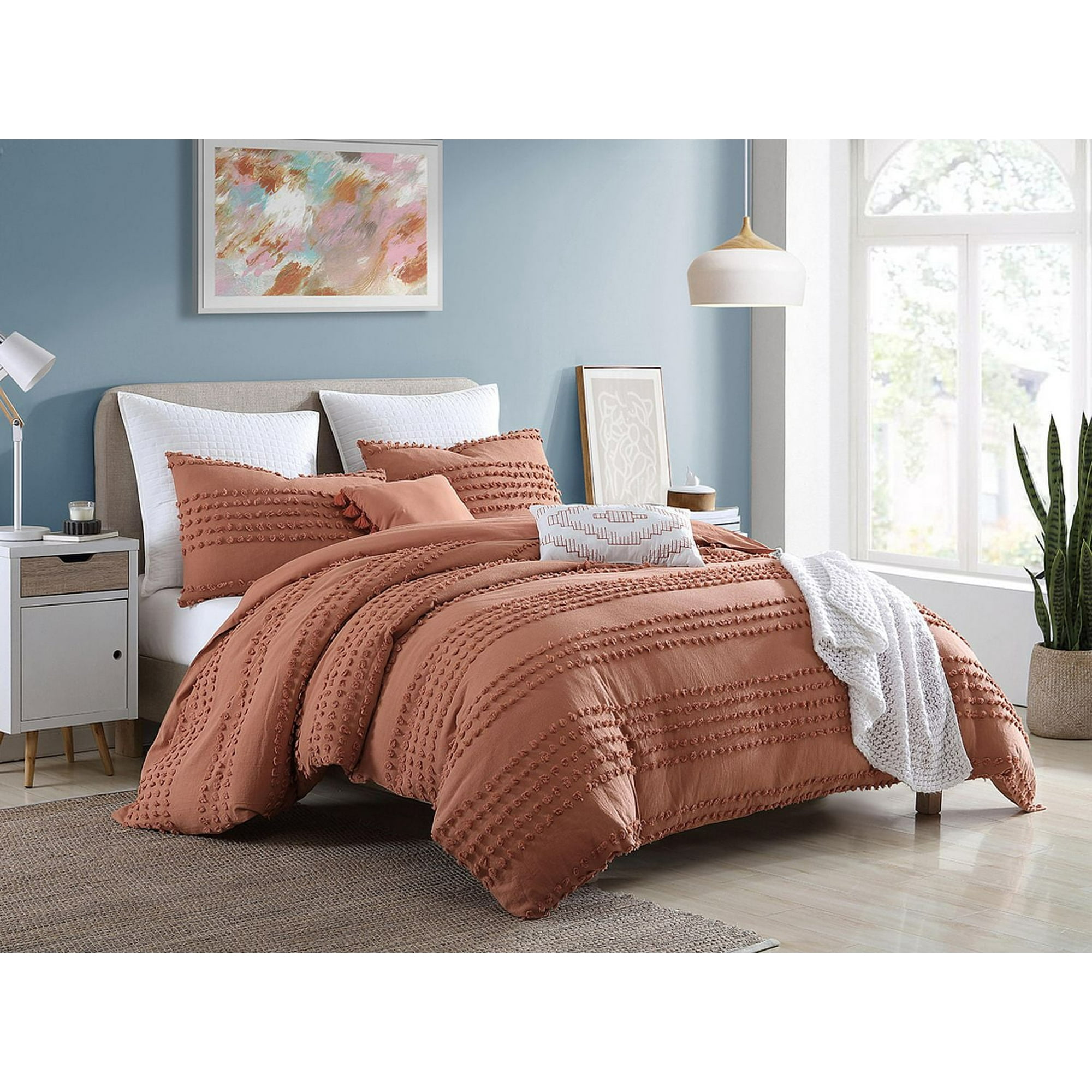 Click here for Swift Home Cotton 5 Piece Marilla Comfoter Set prices