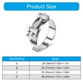 4pcs Multifunction Steel Hose Clamps rusts Resistant Clamps Secure Hose ...