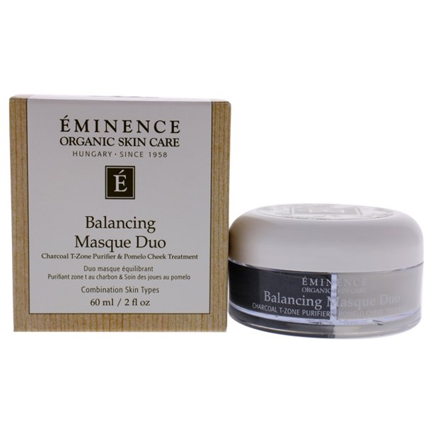 Eminence Organic Skin Care - Eminence Balancing Face Mask Duo 2 Ounce ...