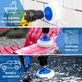 7 Pack Drill Brush Set for Deep Cleaning, Scratch Resistant, Bathroom ...