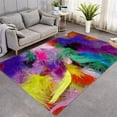 3D Printed Pattern Area Mat Colorful Carpet Modern Living Room Floor ...